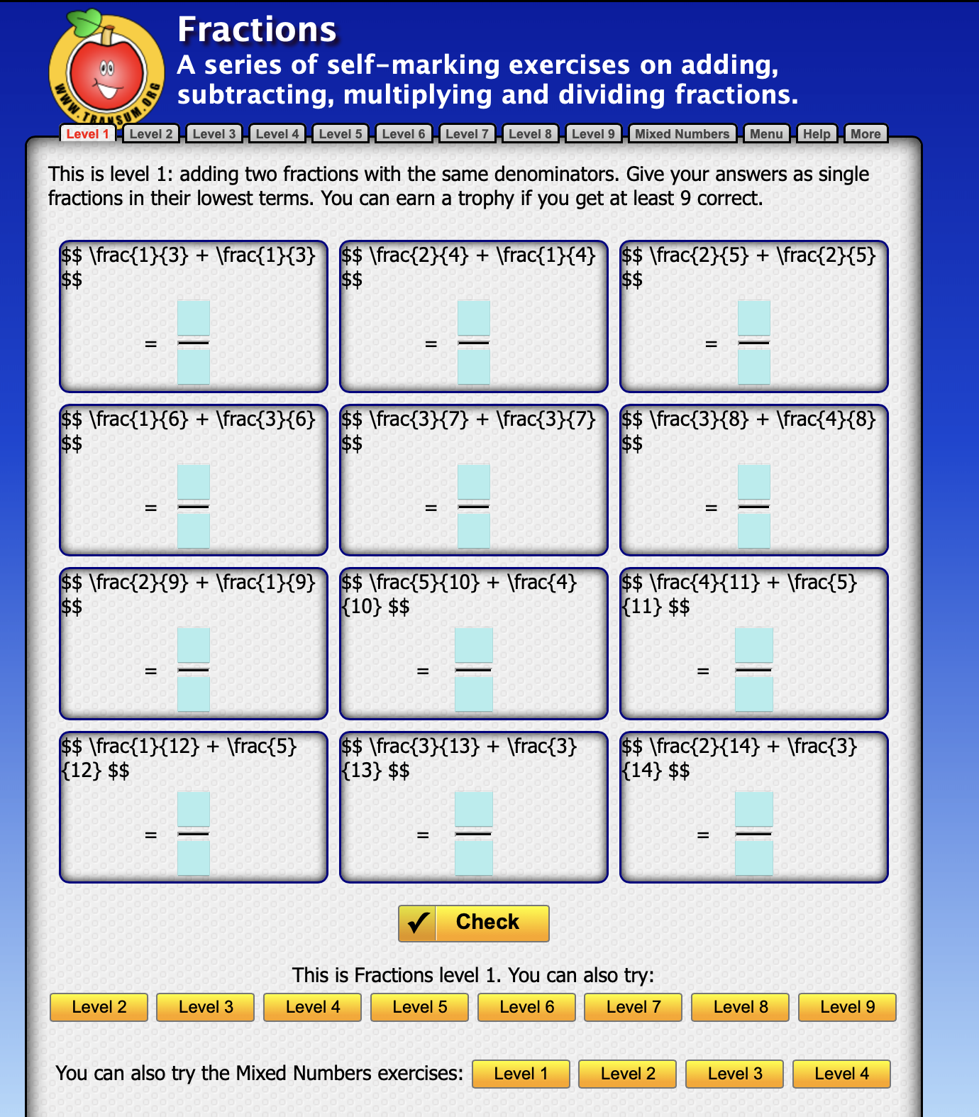 Revision – Addvance Maths