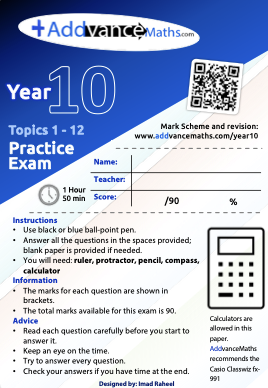 Year 10 Revision Guide – Addvance Maths